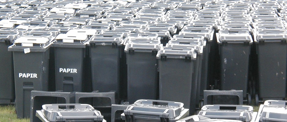 Papircontainer til papir - ikke pap - VIBORHER - Solrød